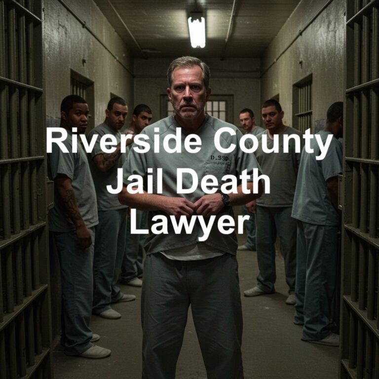 Riverside Jail Death Lawyers | FREE Consultation