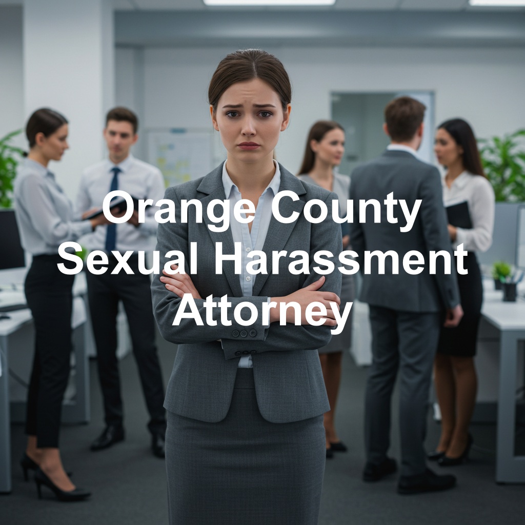 Orange County Sexual Harassment Lawyers | FREE Consultation