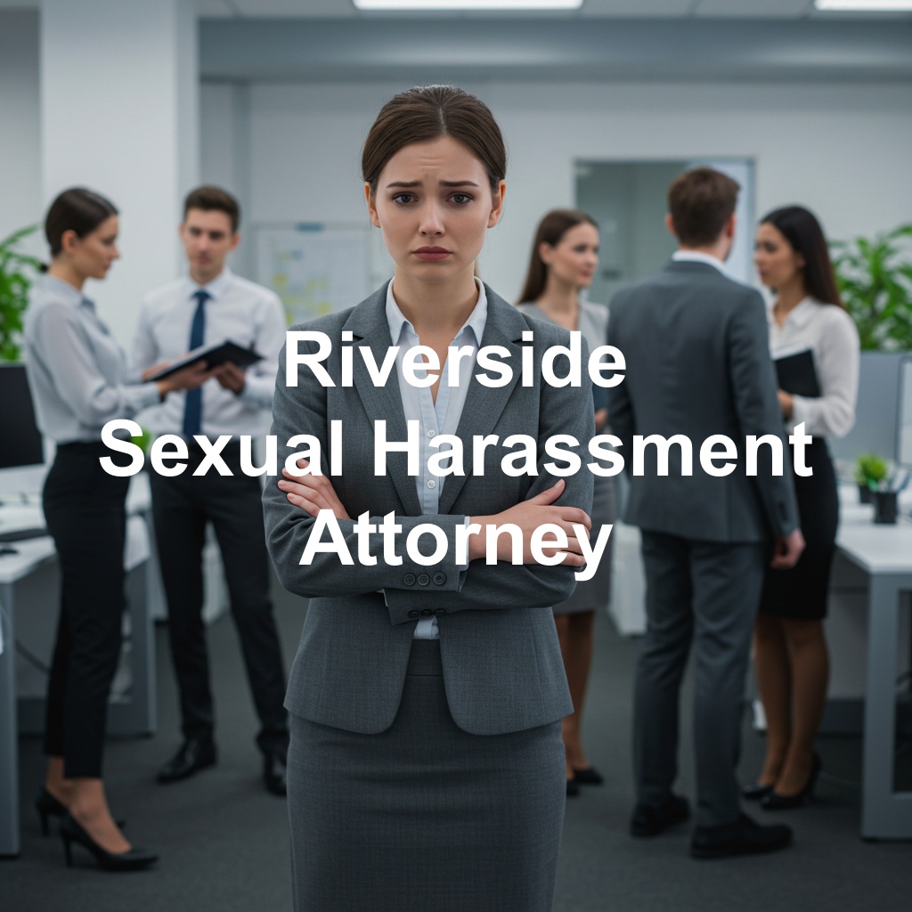 Riverside Sexual Harassment Lawyers | FREE Consultation